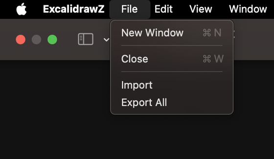 ExcalidrawZ - excalidraw client for mac
